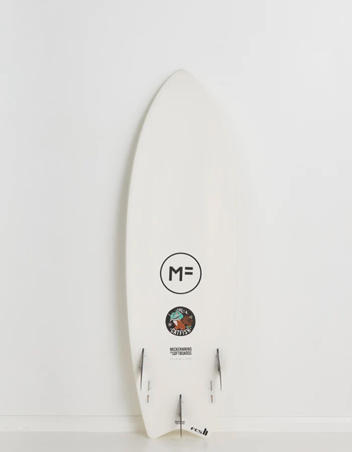 Mick Fanning Surfboard Catfish White Softboards - Shop on line Soft ...