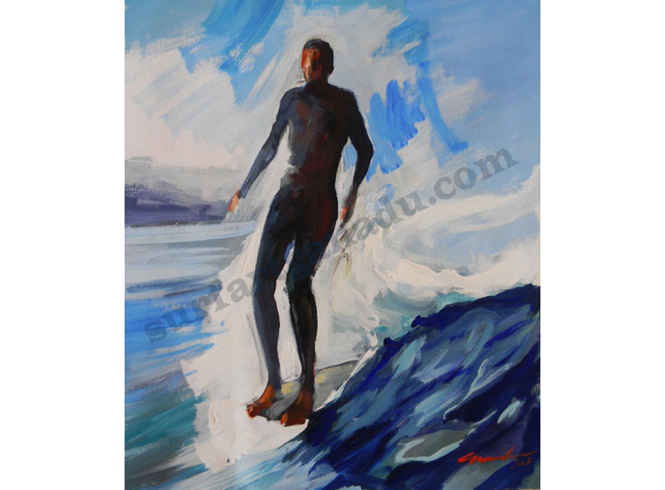 Ganadu Surf Art Original Paintings Dipinti originali su tela opere uniche