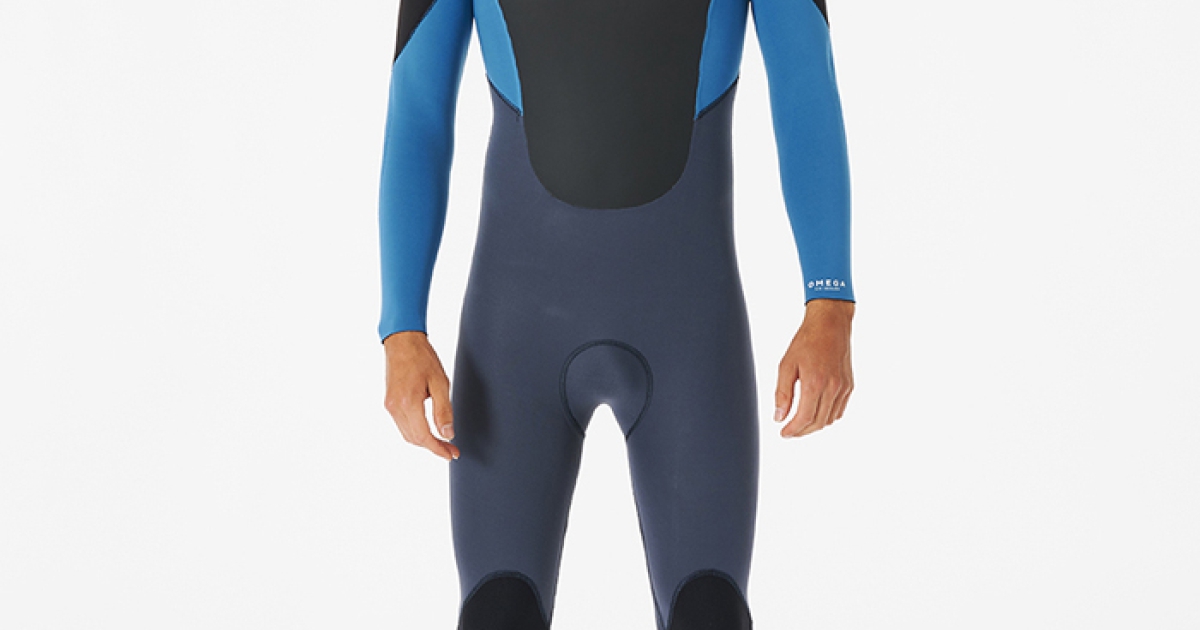 Rip Curl Muta Omega 4/3 Back Zip Blue muta invernale - Vendita online